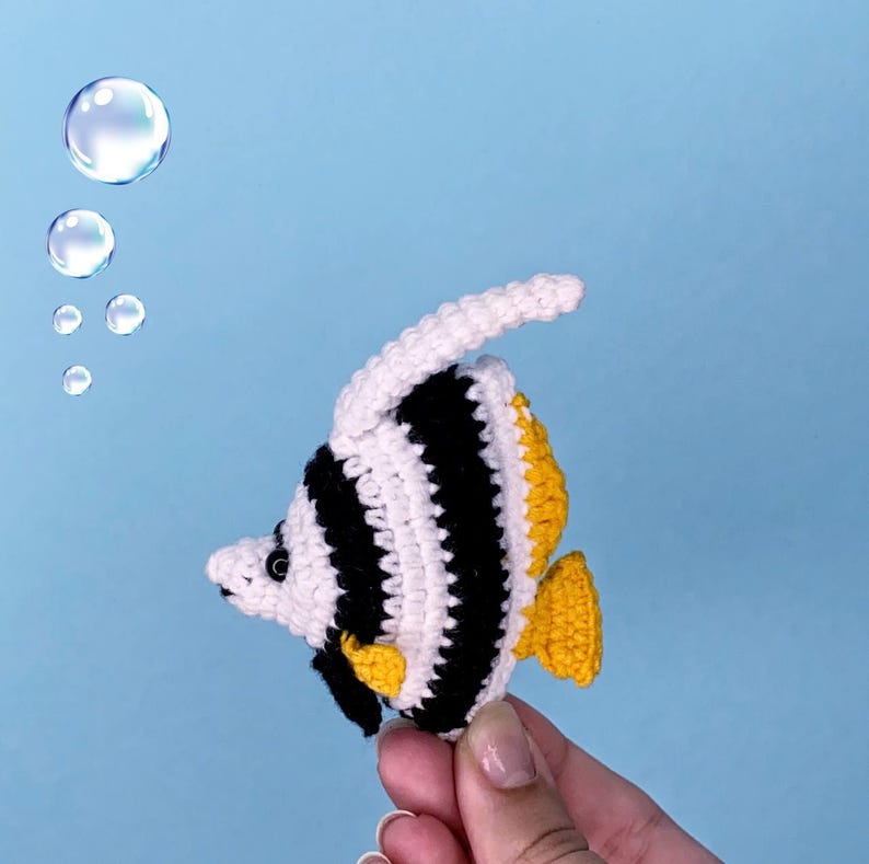 Fish Crochet Pattern, Fish Amigurumi, Easy Crochet Pattern - Etsy