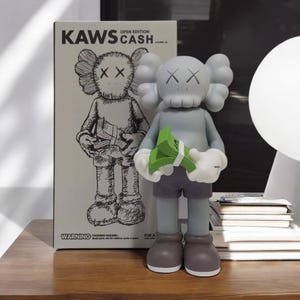 KAWS Inspired Money Bearbrick Figure, Hypebeast Wealth Statue, Luxury ...
