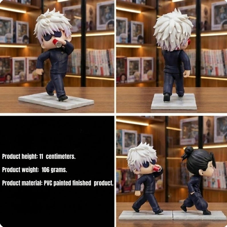 Gojo & Geto Jujutsu Kaisen Figure Set – Anime Collectible Figure, Gojo ...