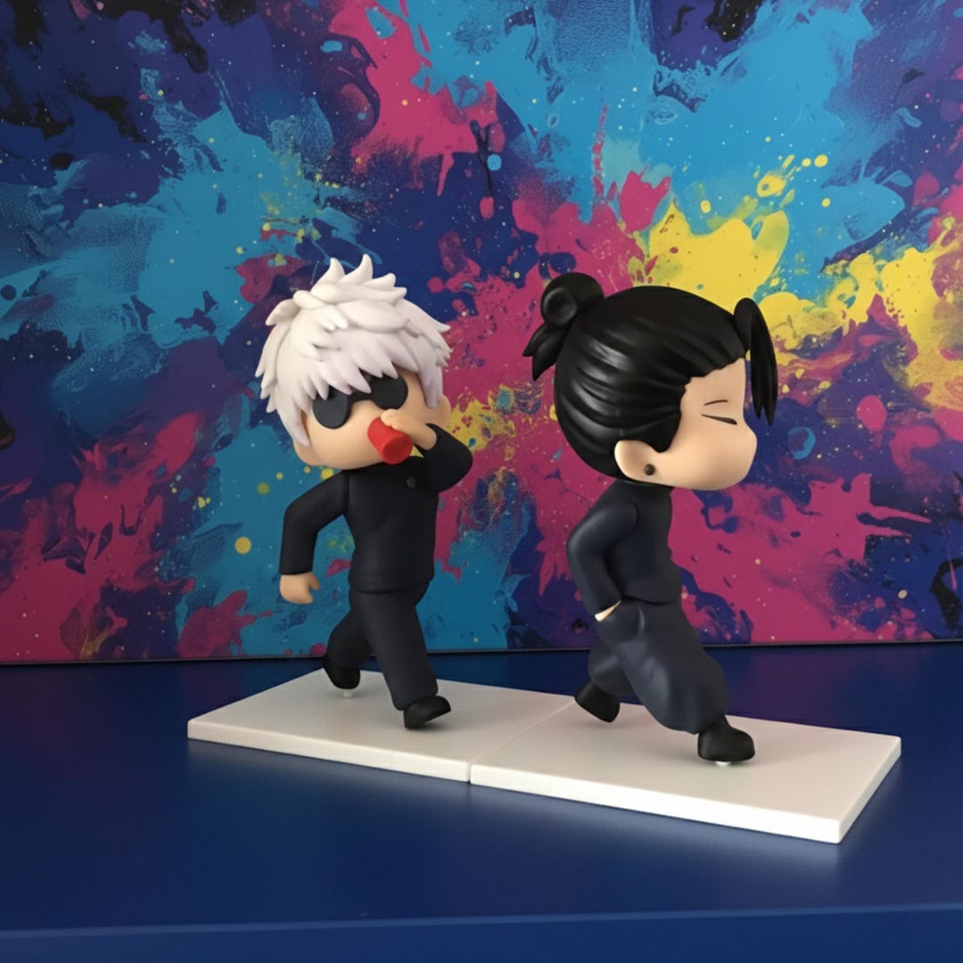 Jujutsu Kaisen Gojo & Geto Figure Set – Anime Collectible Figure, Gojo ...