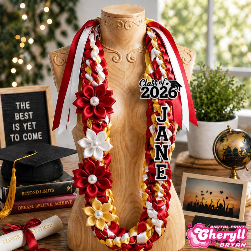 Graduation Flowers Lei 2026 - Etsy