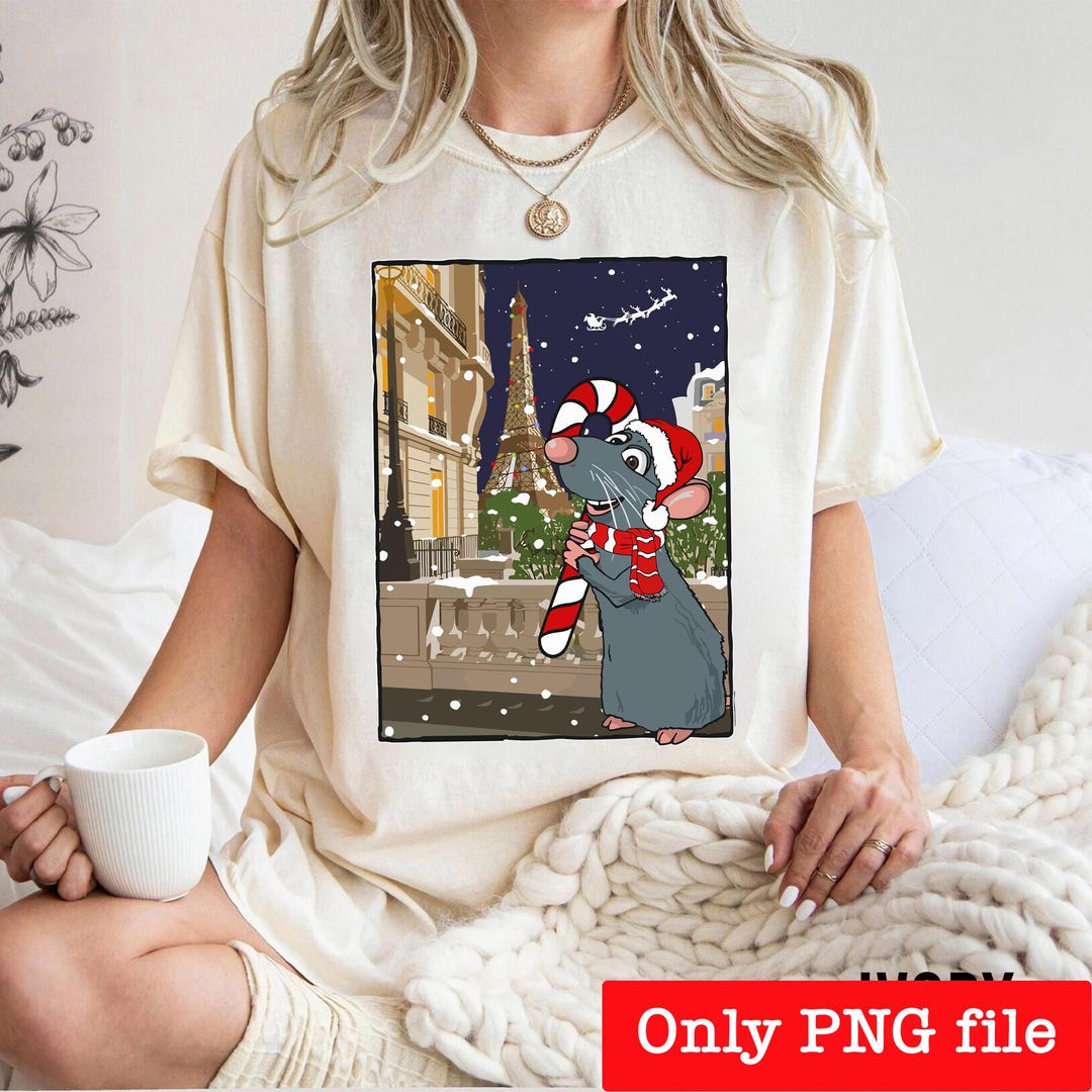 Pixar Ratatouille Santa Remy Little Chef Christmas Png, Mickey's Very ...