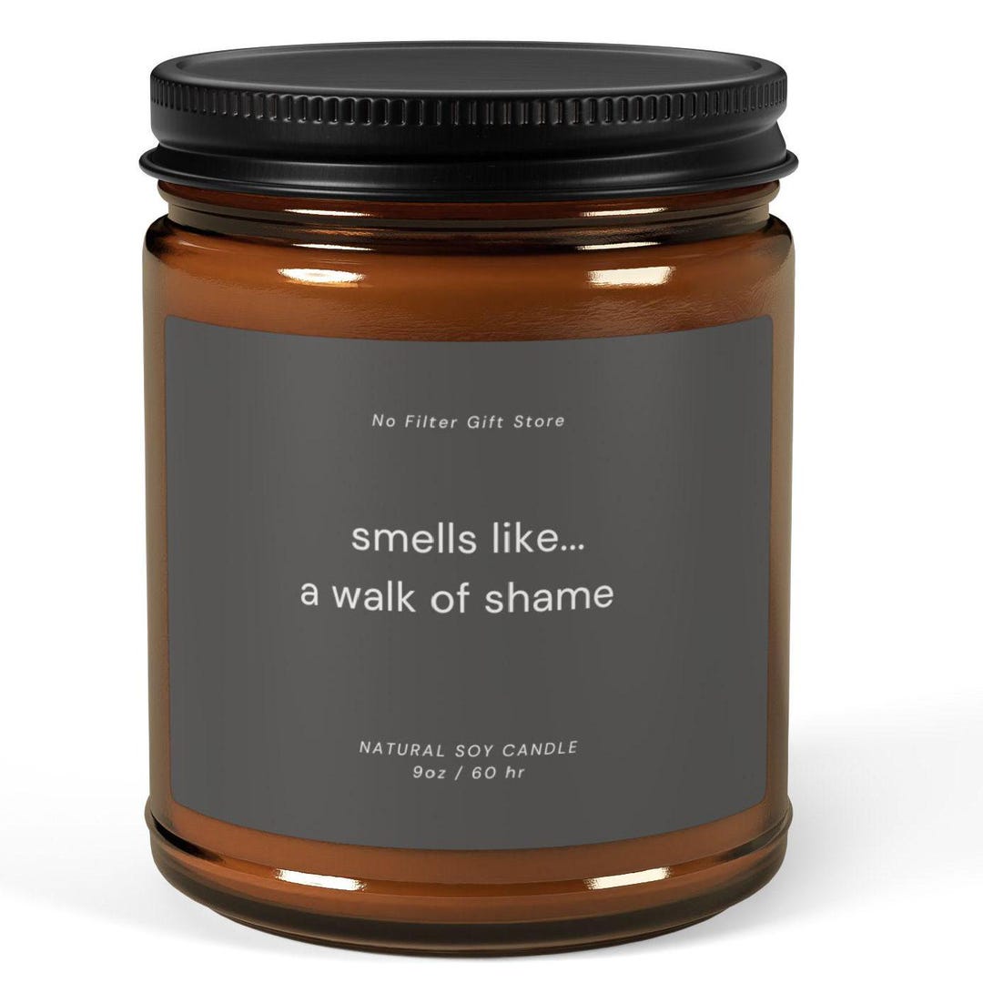 Smells Like A Walk of Shame Scented Soy Candle Christmas Gift Stocking ...