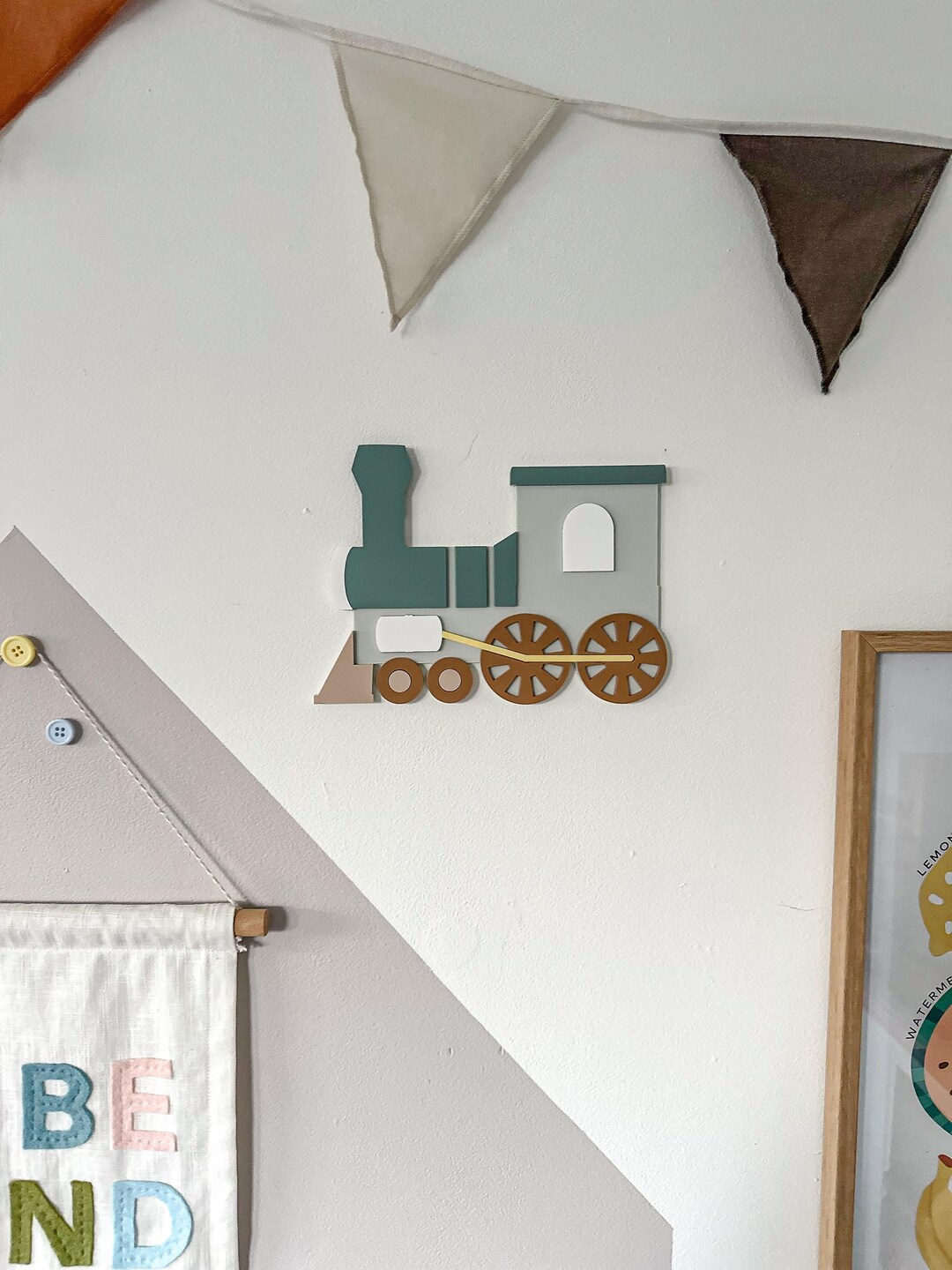 Train, Train Wall Art, Train Wall Decor, Train Bedroom Decor, Kids ...