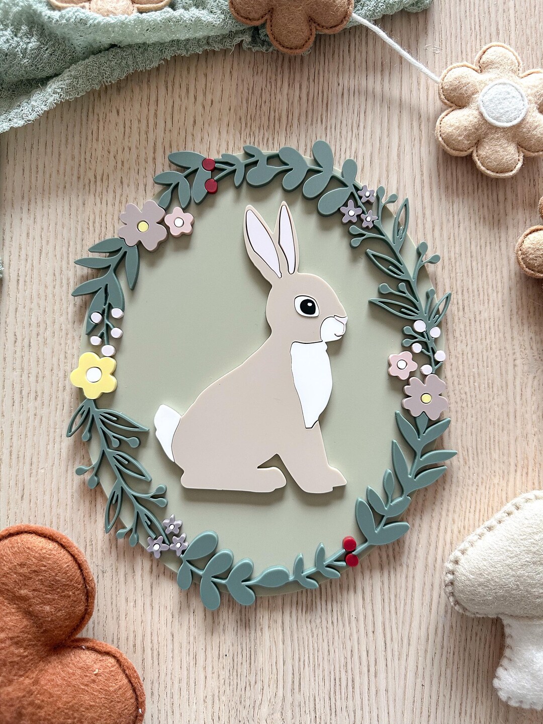 Woodland, Bunny Bedroom, Kids Bedroom Decor, Woodland Decor, Bunny ...