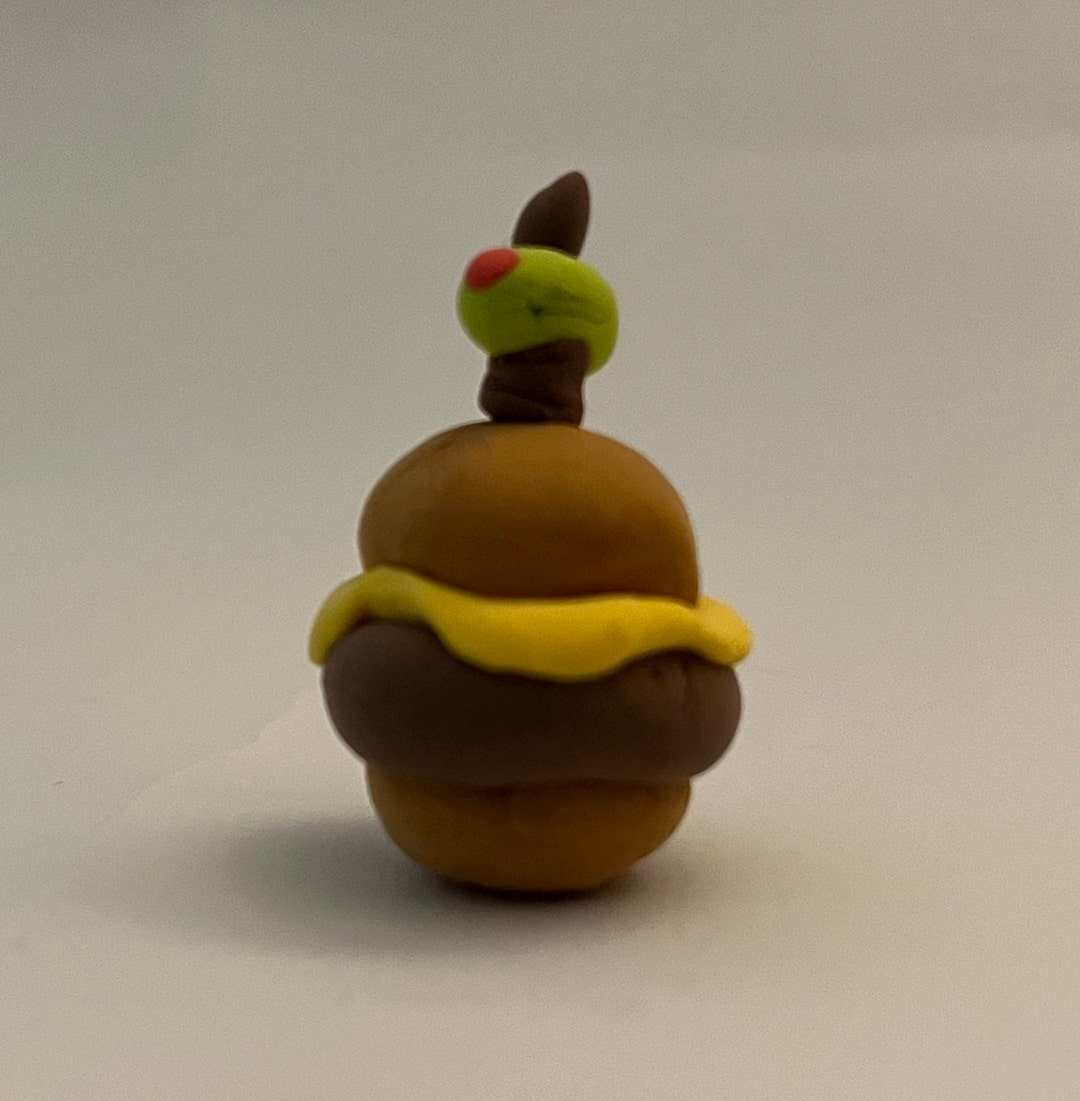 Handmade Fake Miniature Cheeseburger - Etsy