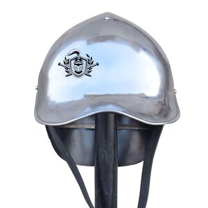 Medieval Gallowglass Warrior 18 Gauge Mild Steel Gallowglass Helmet for ...