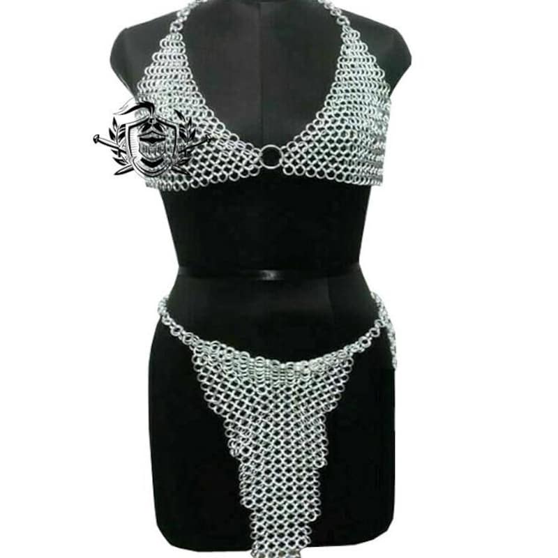 Chainmail Lingerie - Etsy