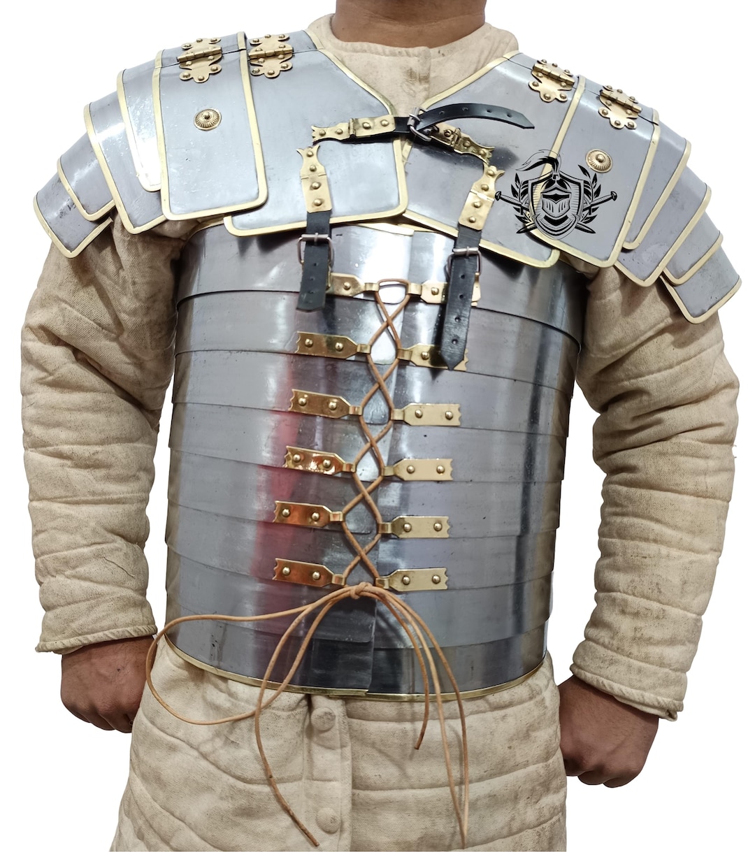 Roman Lorica Segmentata Armor: 18 Gauge Steel Medieval Body Suit - Etsy