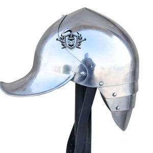 Medieval Gallowglass Warrior 18 Gauge Mild Steel Gallowglass Helmet for ...