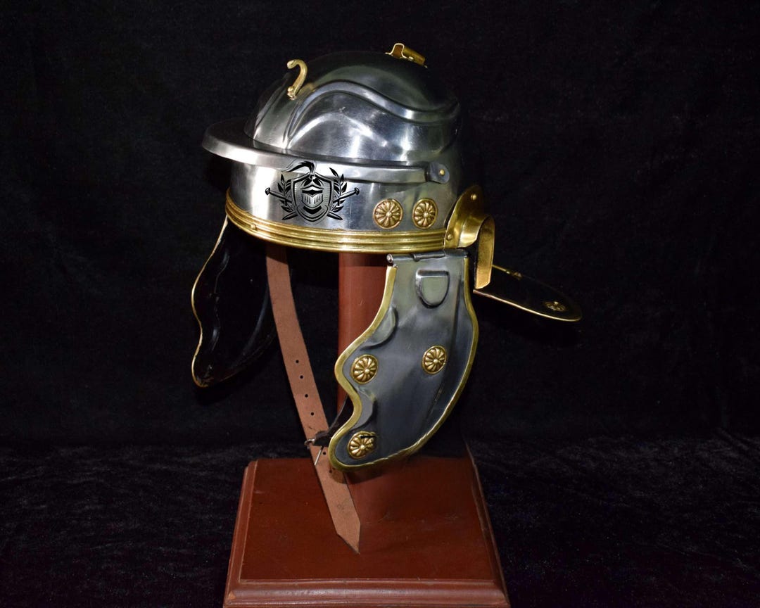 Roman Imperial Gallic Centurion Helmet: 18 Gauge Steel LARP Armor - Etsy