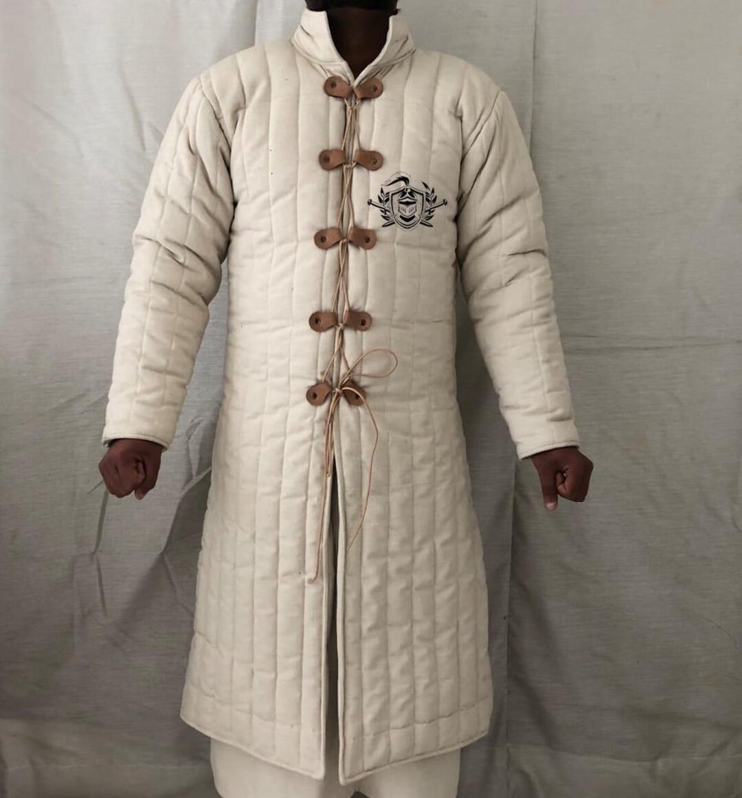 Medieval Padded Cotton Gambeson: Viking LARP Armor Padding - Etsy