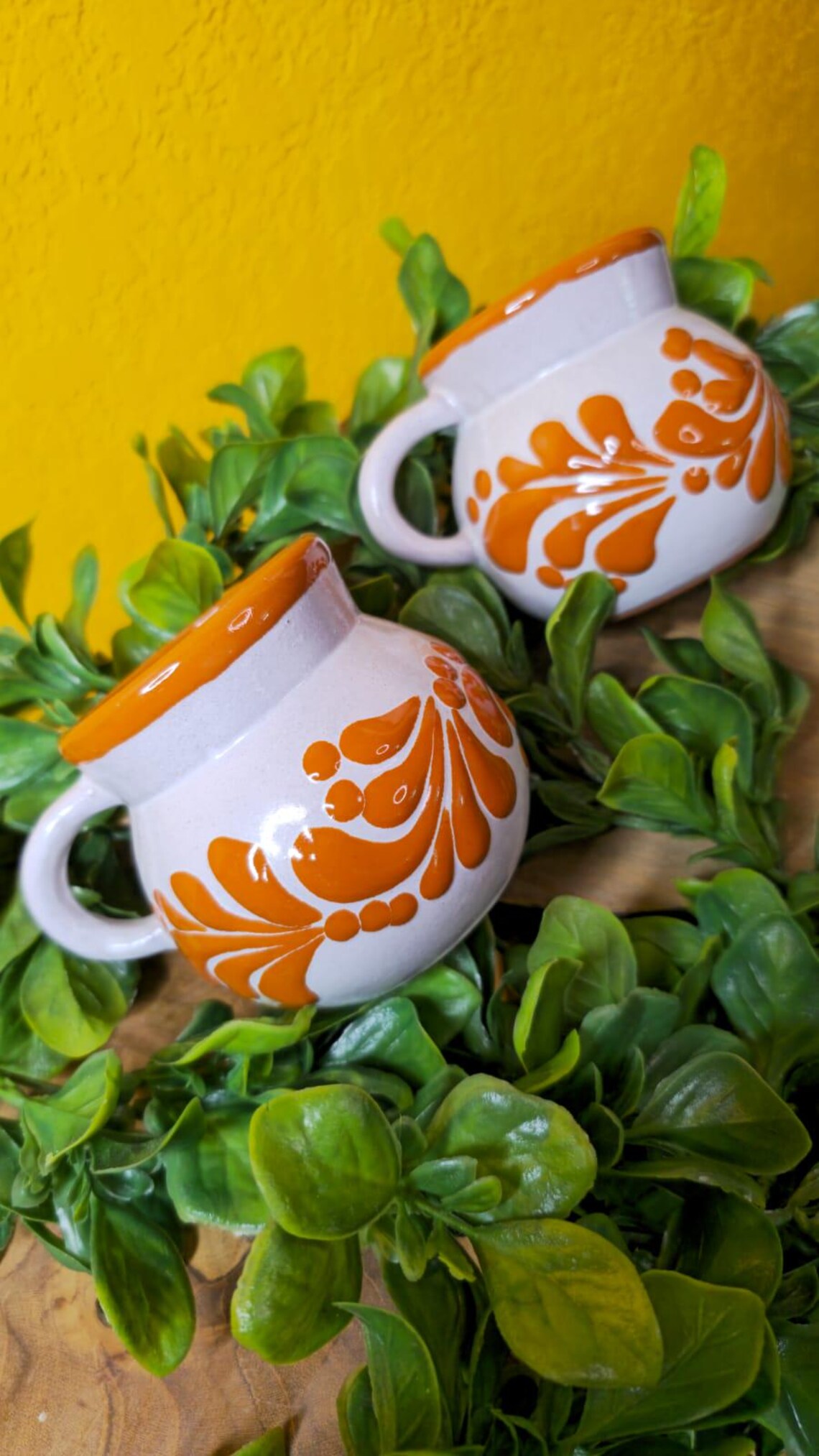 Mexican Mug - Jarro Mexicano / Coffee Mug / Barro Mug for Chocolate ...