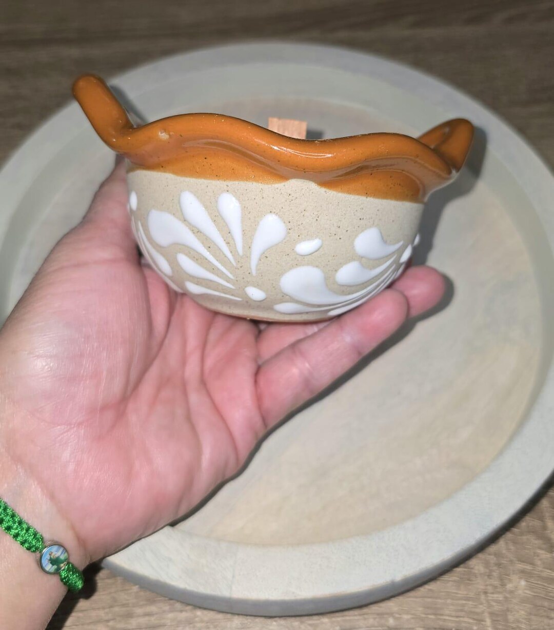 Handmade Pan Dulce Scented Candle in Mexican Barro Bowl - Etsy
