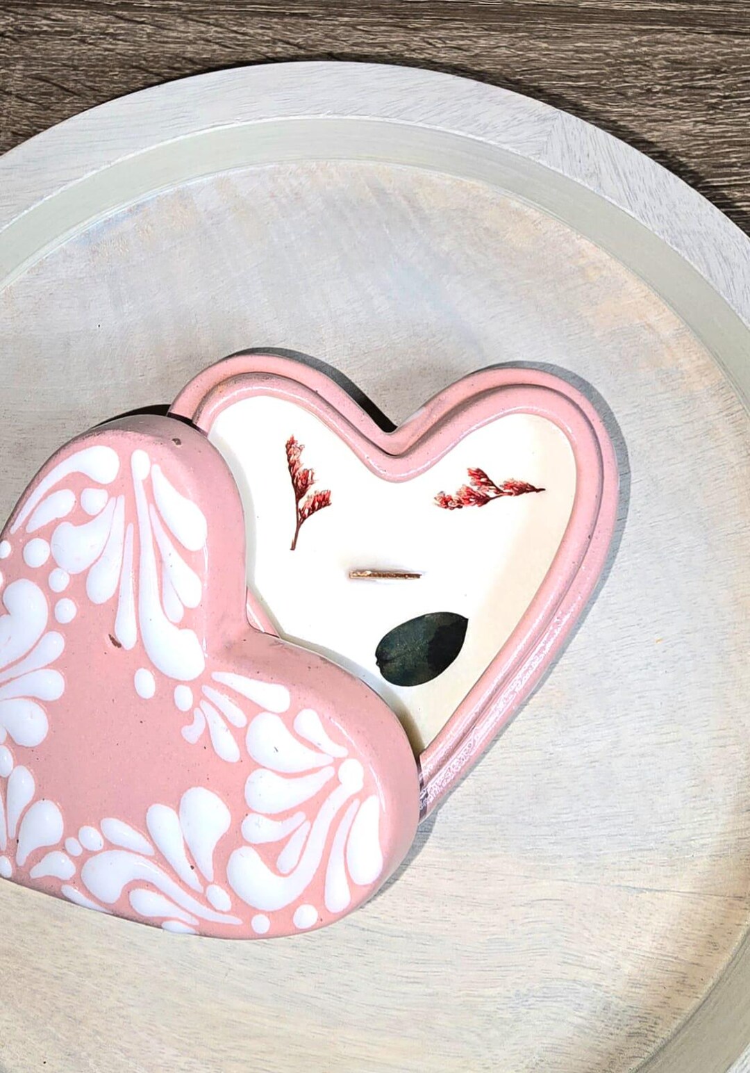 Handmade Candles in Mexican Barro Bowl/warm Spring Candles / Mexican ...