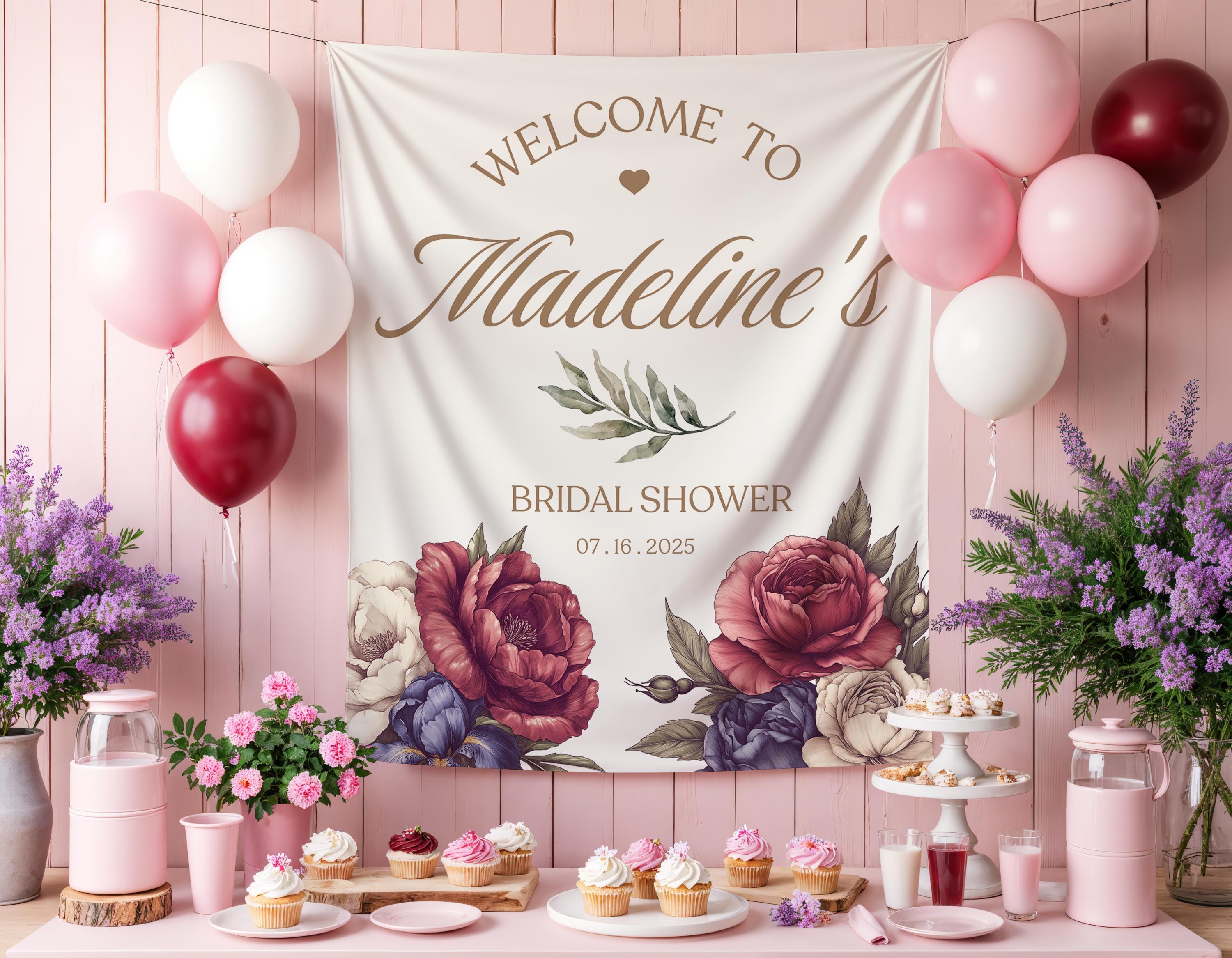 Party Wall Decor Mockup, PSD Vertical Tapestry Mockup, POD Banner ...