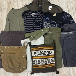 Grunge Style Bundle, Mystery Box, Aesthetic Custom Thrift Pack ...