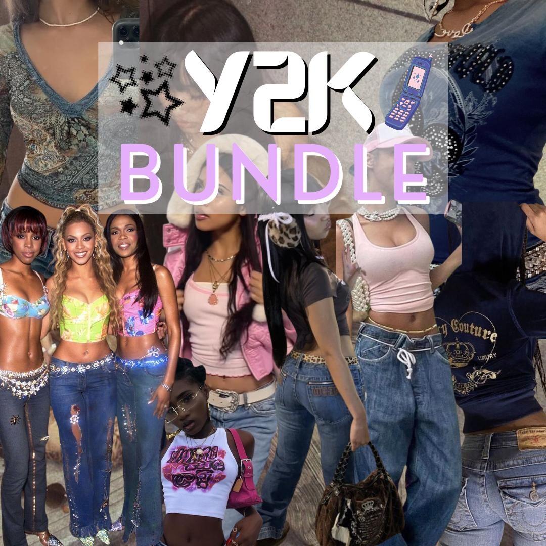 Y2K Style Bundle, Mystery Box, Aesthetic Custom Thrift Pack, Pinterest ...