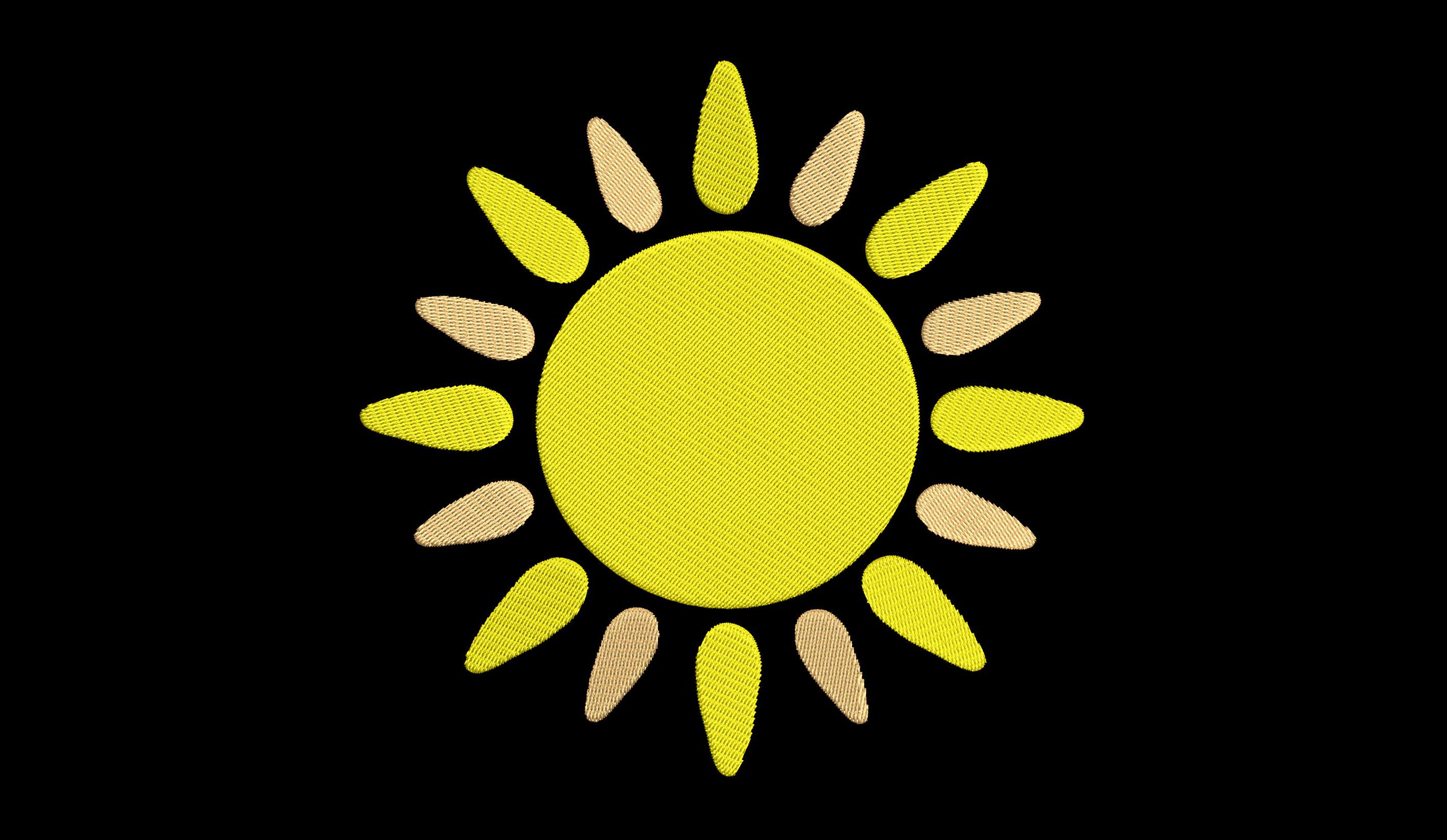 Mini Sun Embroidery Design, Machine Embroidery Designs, Embroidery ...
