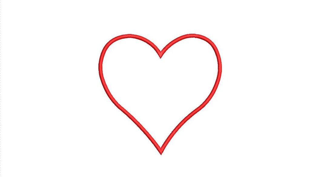 Heart Embroidery Design - Mini Heart Machine Embroidery File ...