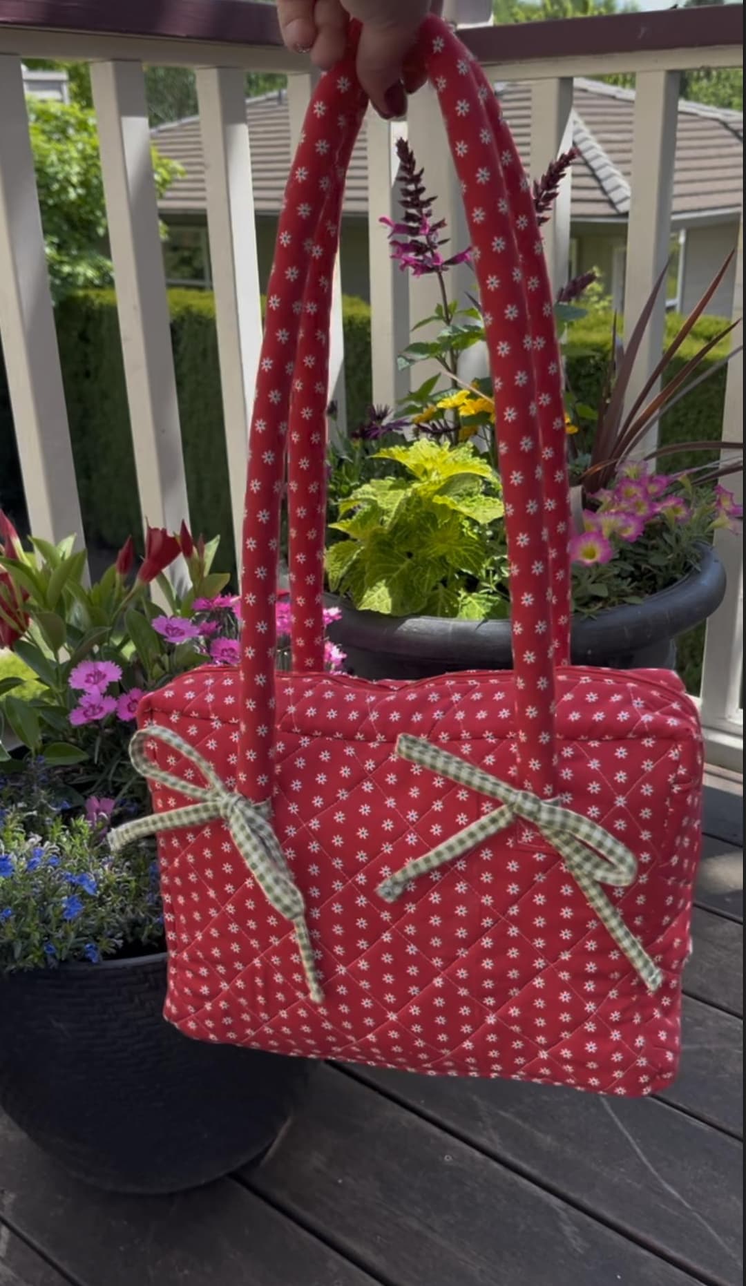 Summer Shoulder Bag Sewing Pattern + Instructions - Etsy