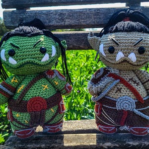 Amigurumi Orc Bundle Crochet Pattern PDF – Handmade Fantasy Doll ...