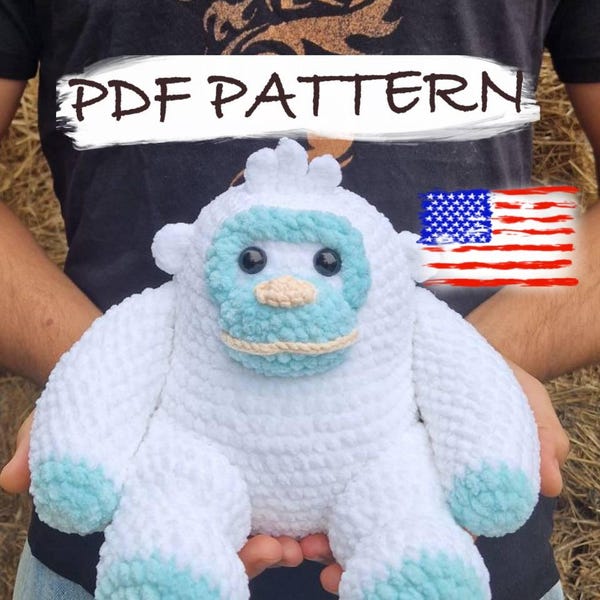 Yeti Plush - Etsy