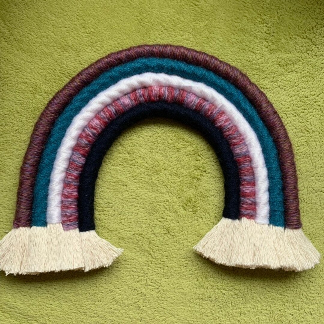 Large Rainbow Wall Hanging - Etsy
