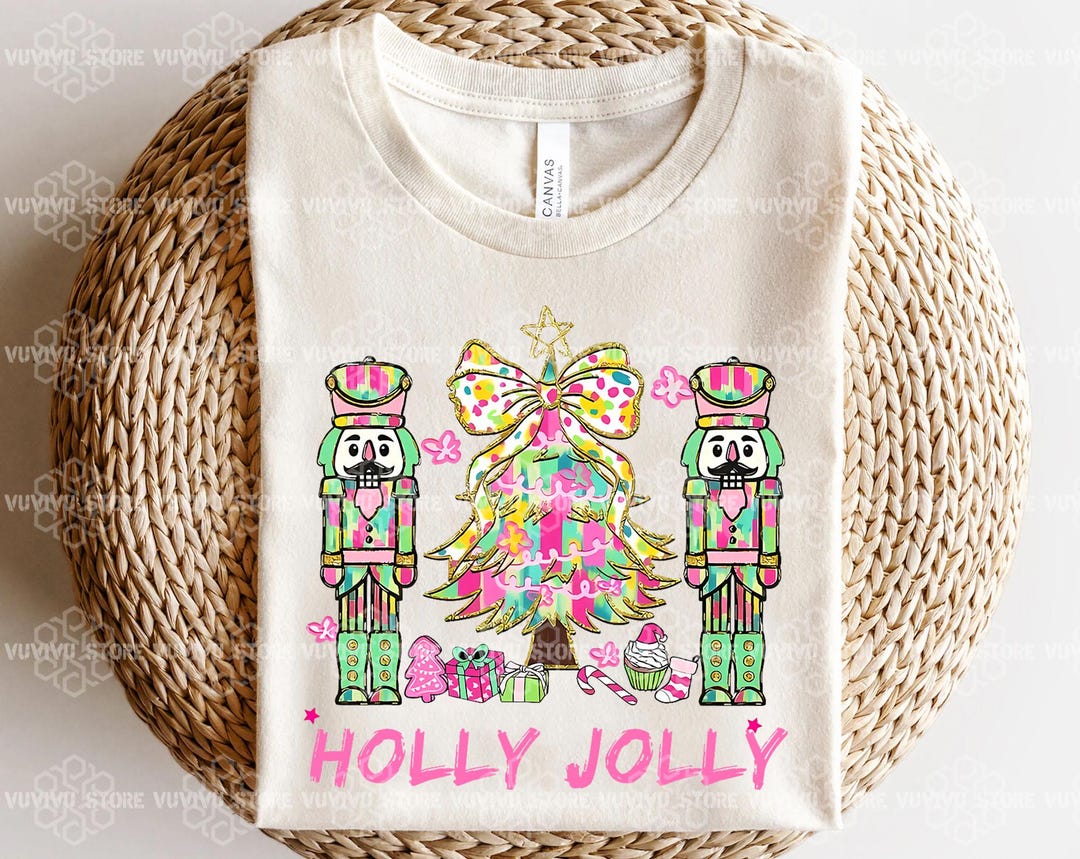 Holly Jolly Nutcracker PNG, Christmas PNG, Nutcracker Christmas ...
