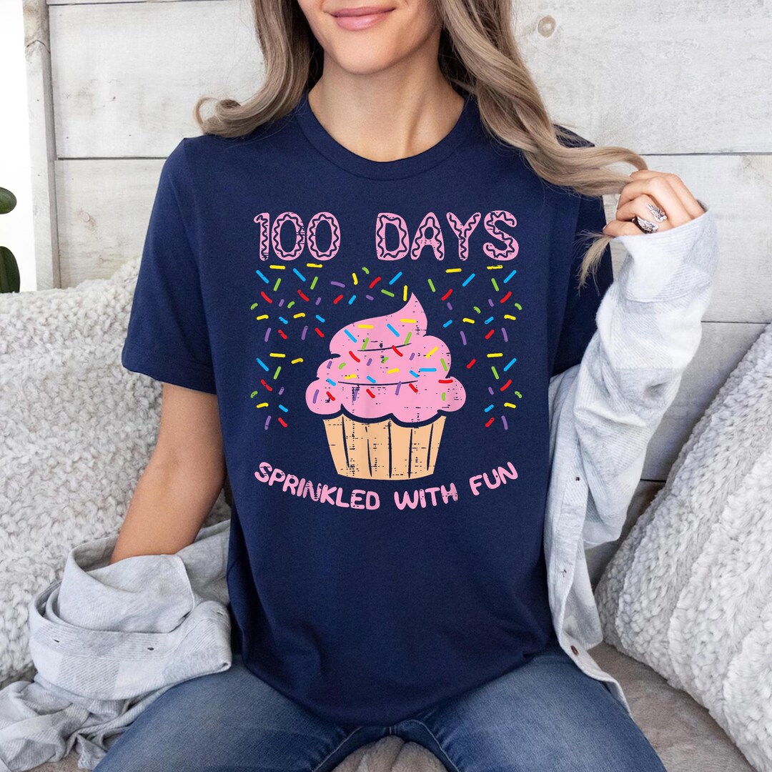 100th Day of School DIY Ice Cream Cone Shirt Kit, 100th Day of School ...