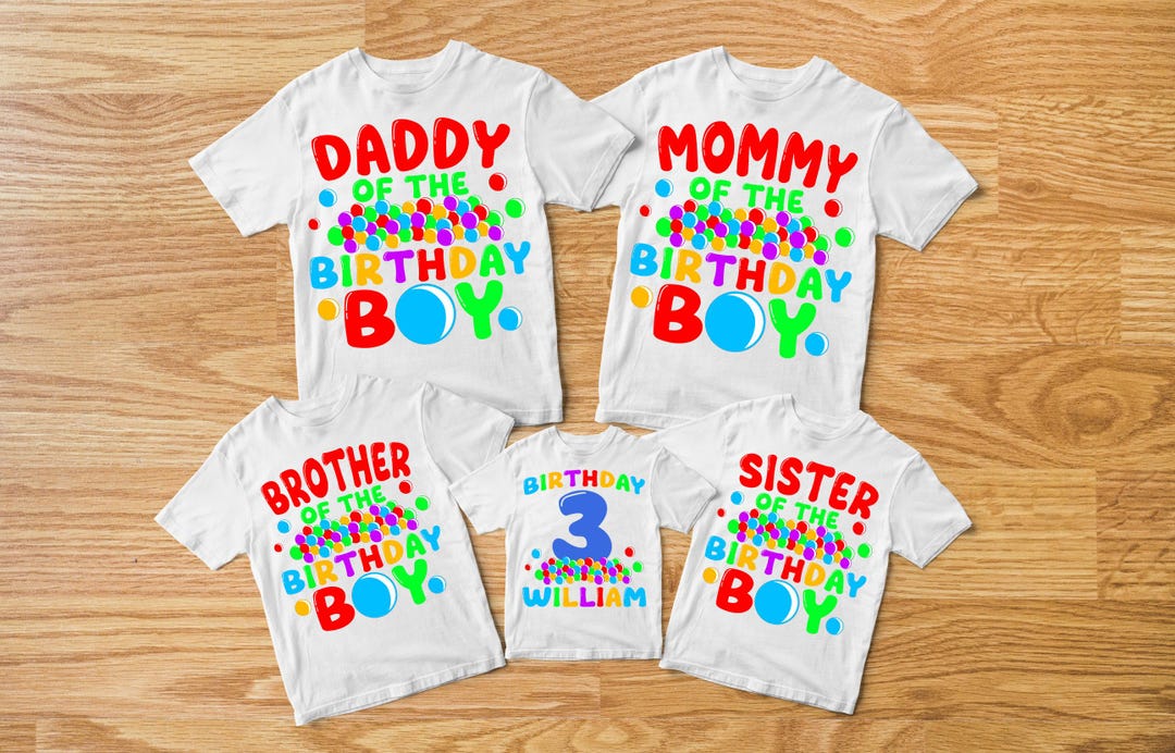 Bounce House Birthday Shirt, Matching Family Shirts, Mom and Dad of the ...