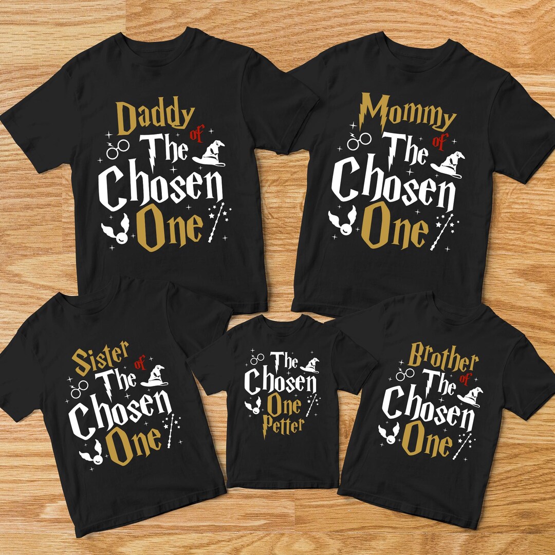 The Chosen One Birthday Party Shirts, Birthday Family Shirts ,chosen ...