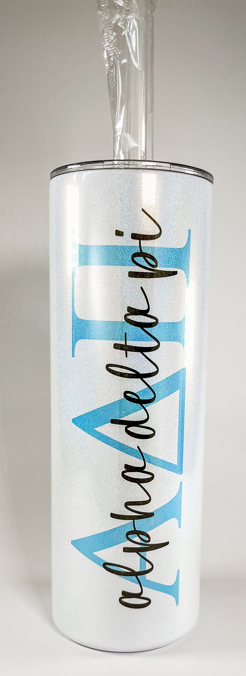 Greek Sorority Tumbler - Cursive Edition - Etsy