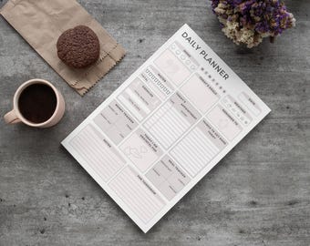 Daily Planner, Printable, Instant Download, to Do List, Daily Schedule ...