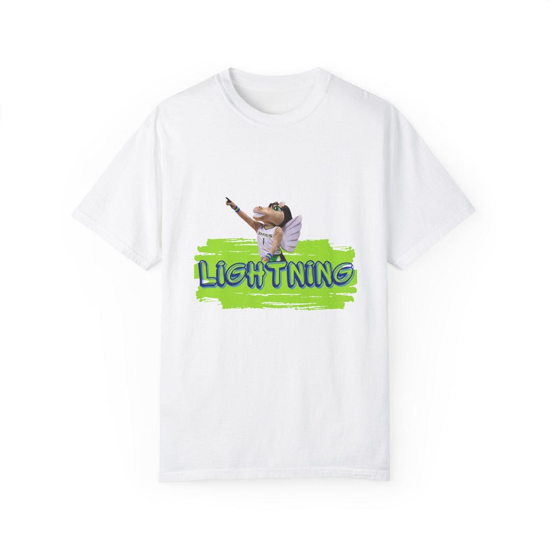 Lightning the Mascot Dallas Wings WNBA Unisex T-shirt - Etsy