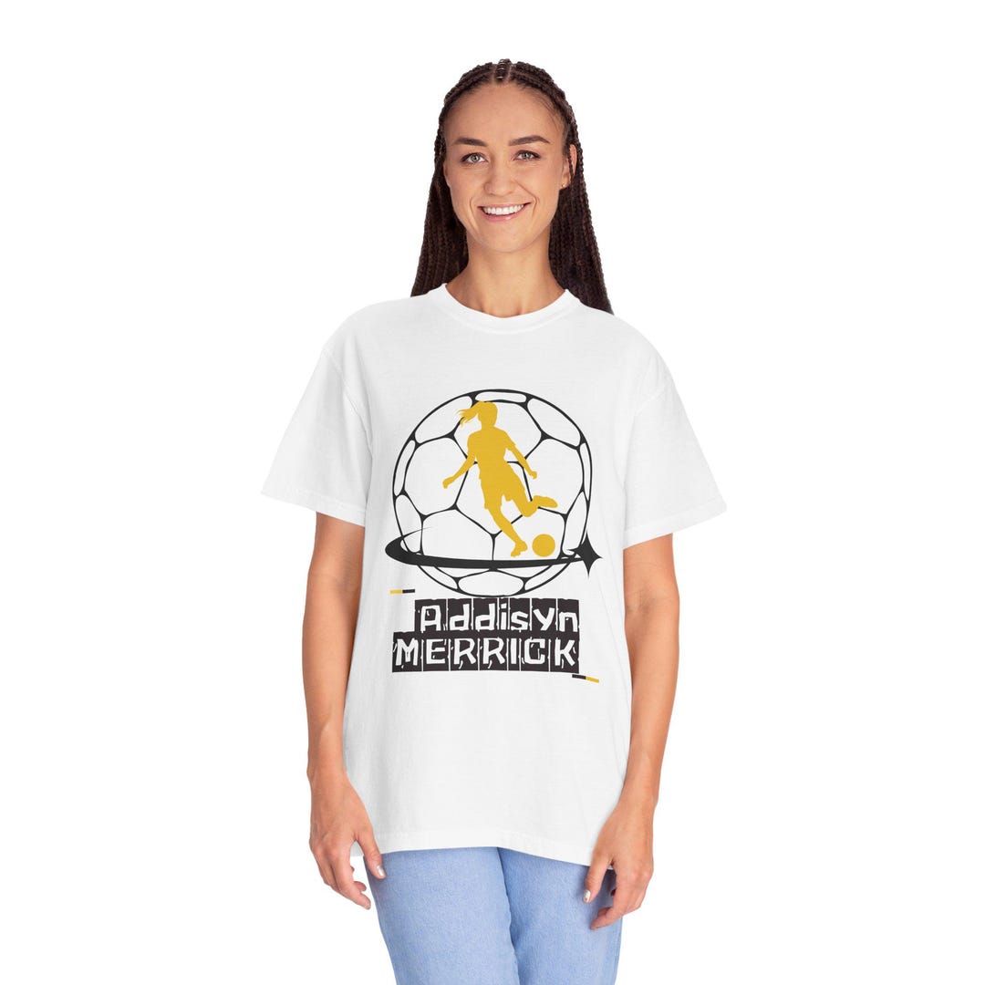 Addisyn Merrick Utah Royals FC Women's Soccer Unisex Garment-dyed T ...