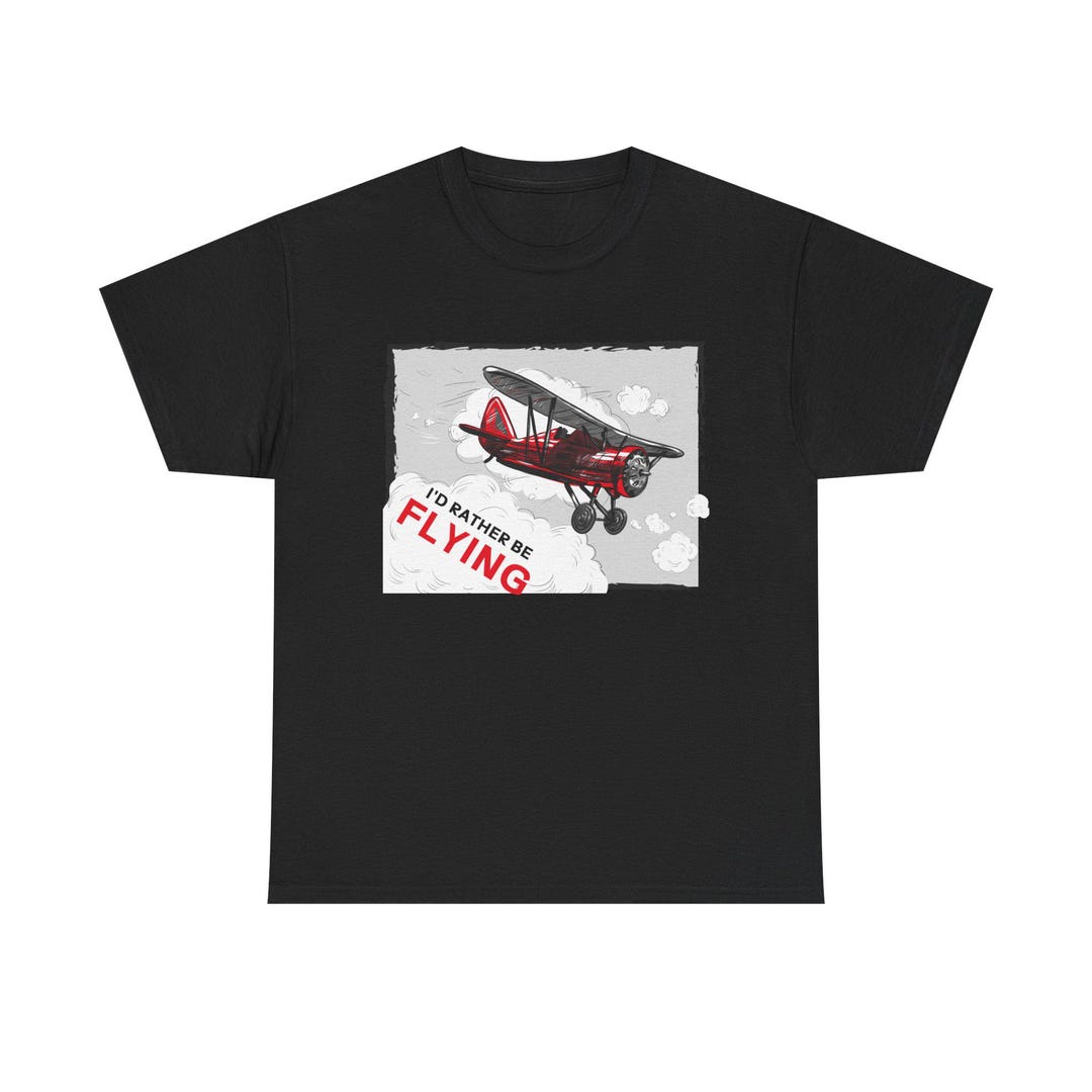 Aviation Pilot Tee, Unisex Flight Crew T-shirt, Airplane Enthusiast ...