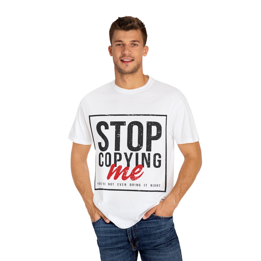 Funny Copycat Tee Quirky Shirt for Siblings Hilarious Gift for Kids ...
