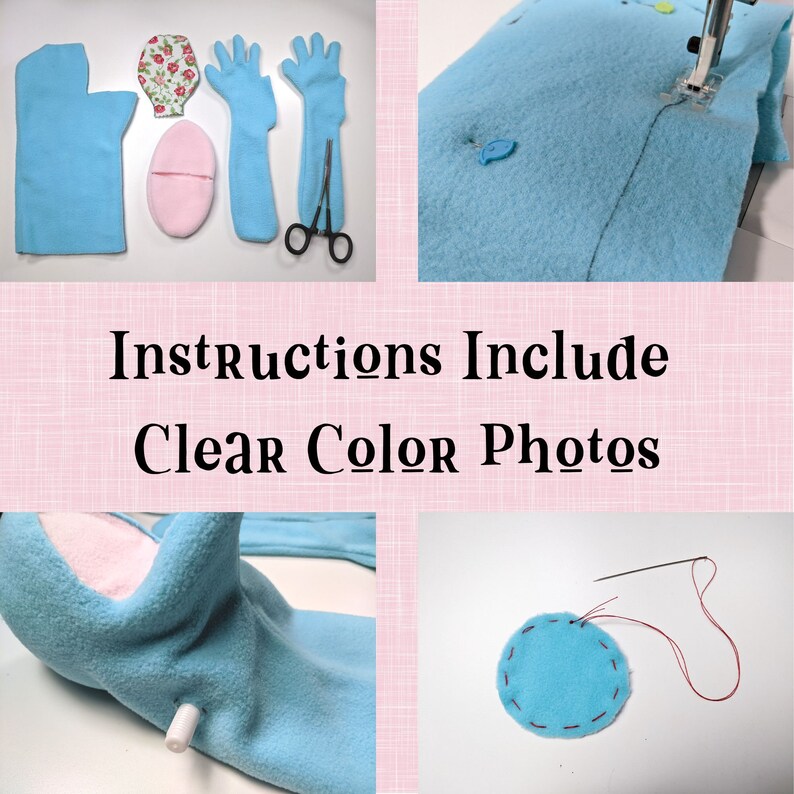 Yib Puppet PDF Sewing Pattern for Hand-and-rod Puppet Easy - Etsy