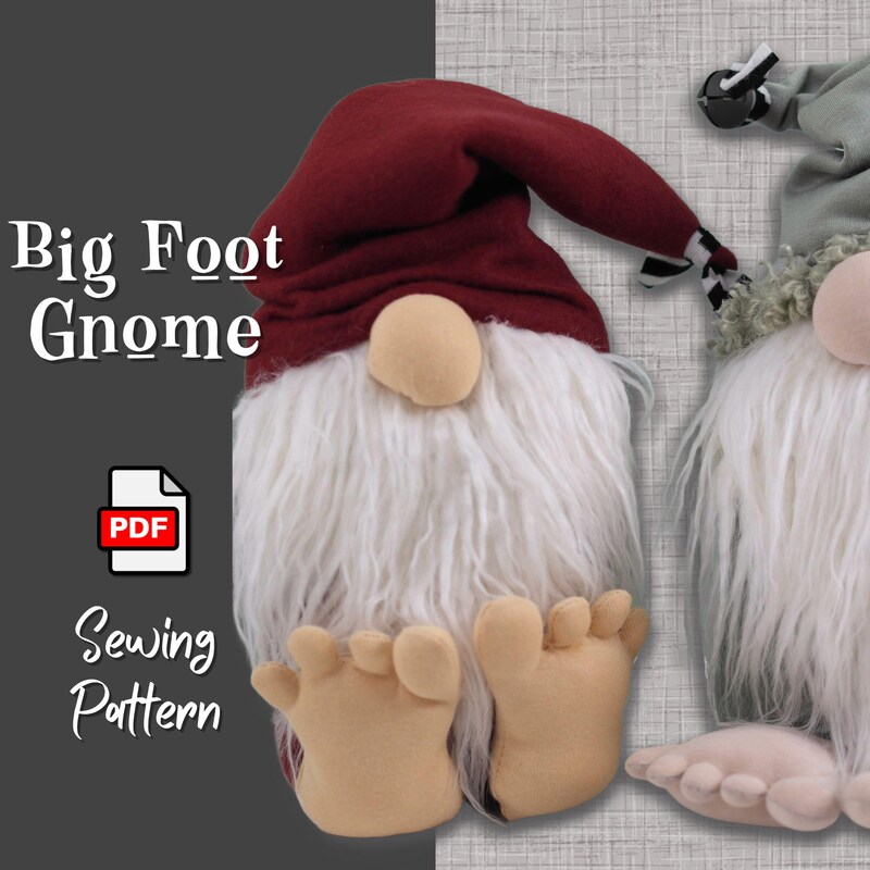 Standing Gnome Pattern - Etsy