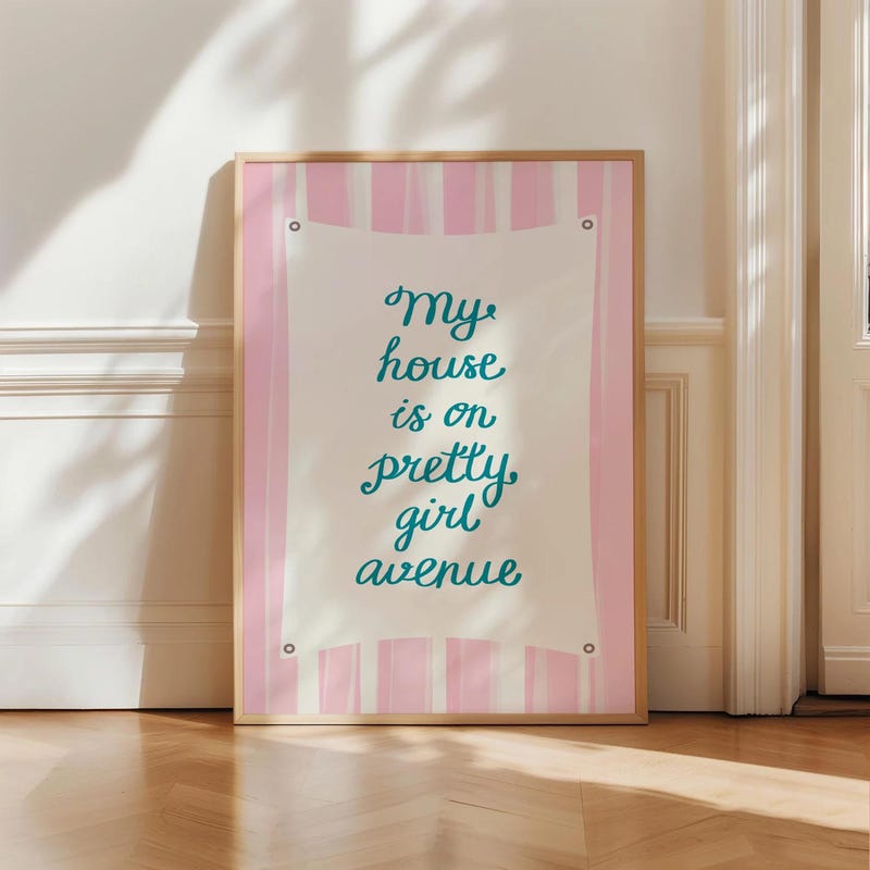 Pretty Girl Ave Sign - Etsy
