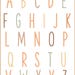 Neutral Alphabet Poster Printable PDF - Etsy
