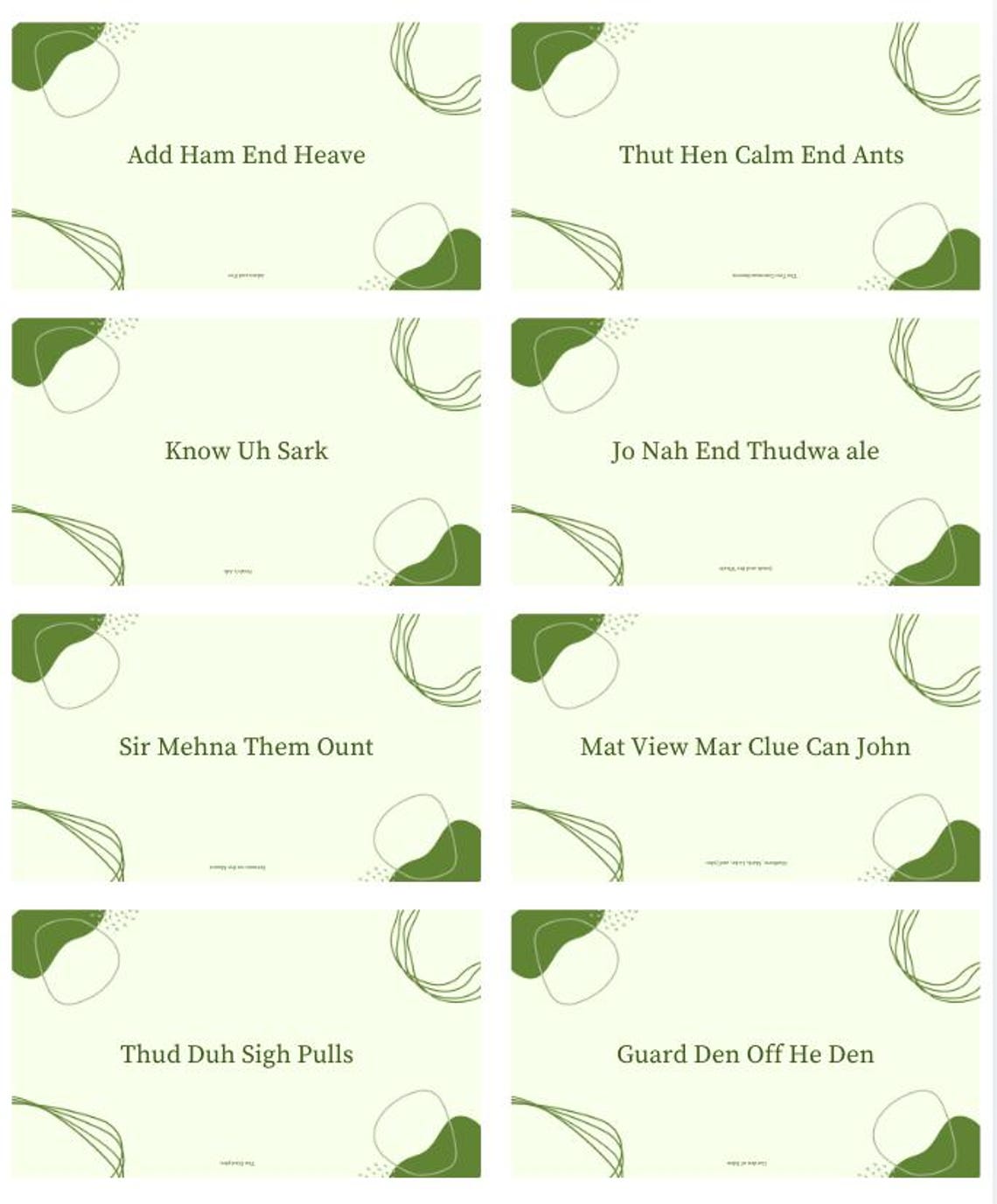 Bible Mad Gab Instant Download - Etsy