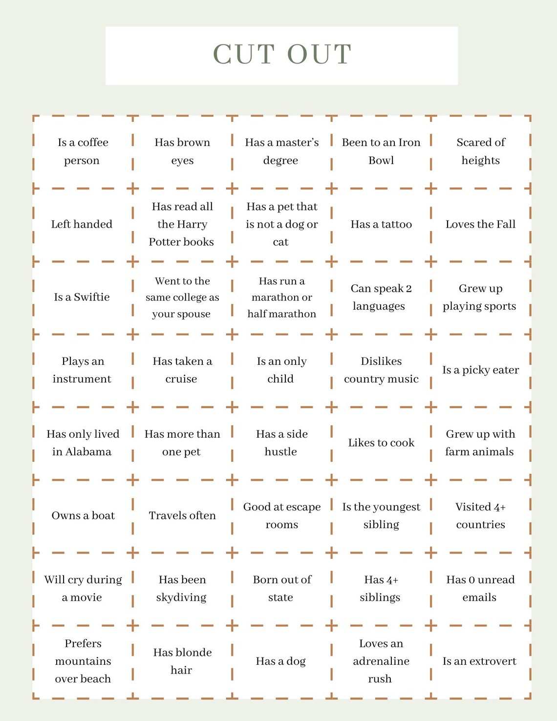 Get to Know You Bingo Game Small Group Editable Template - Etsy