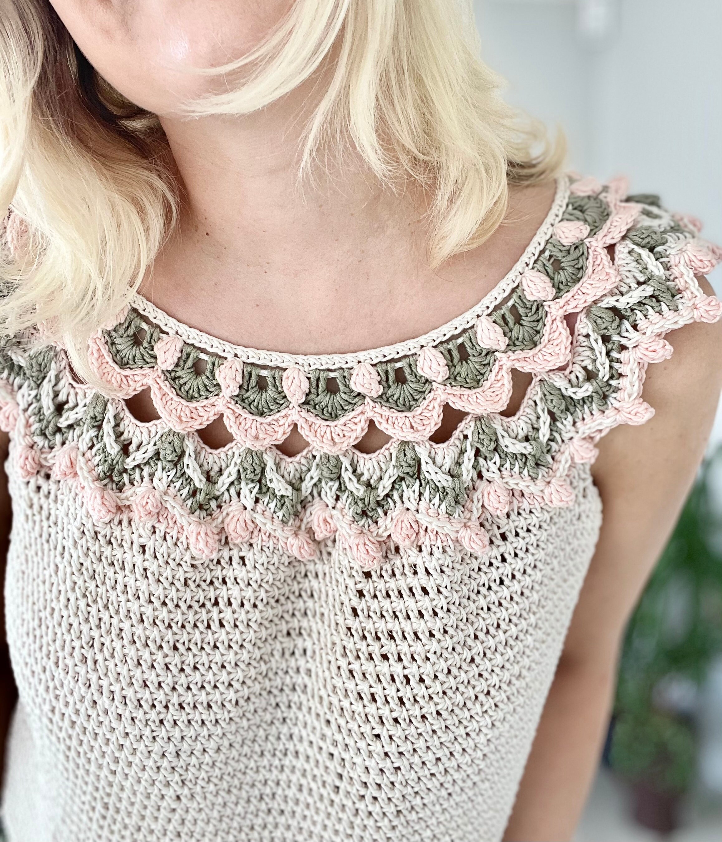 Midnight Mandala Top Down Crochet Top Pattern Pdf Download - Etsy