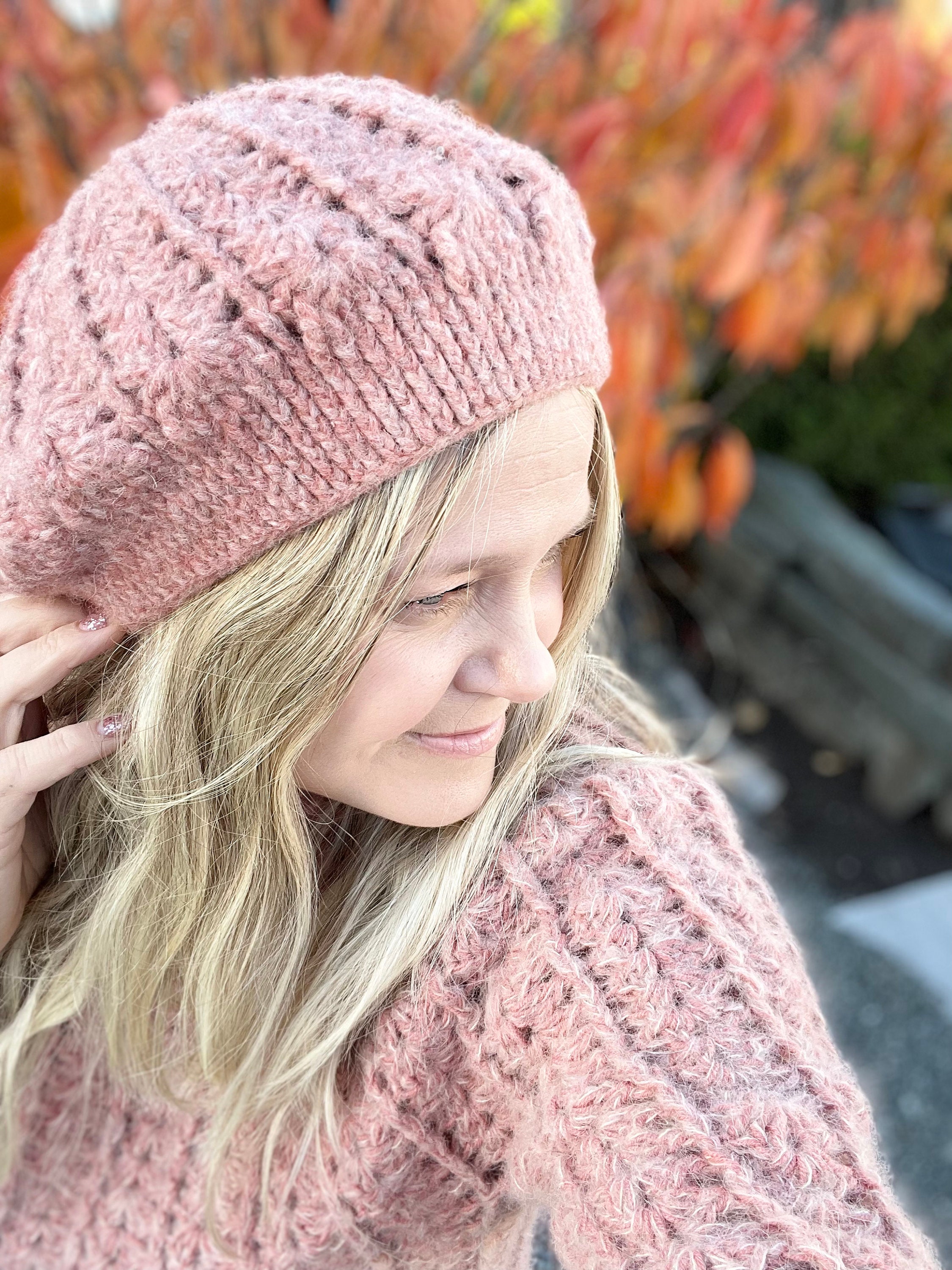 Bella Beret / Hat / Crochet Pattern / Pdf Download / English US ...