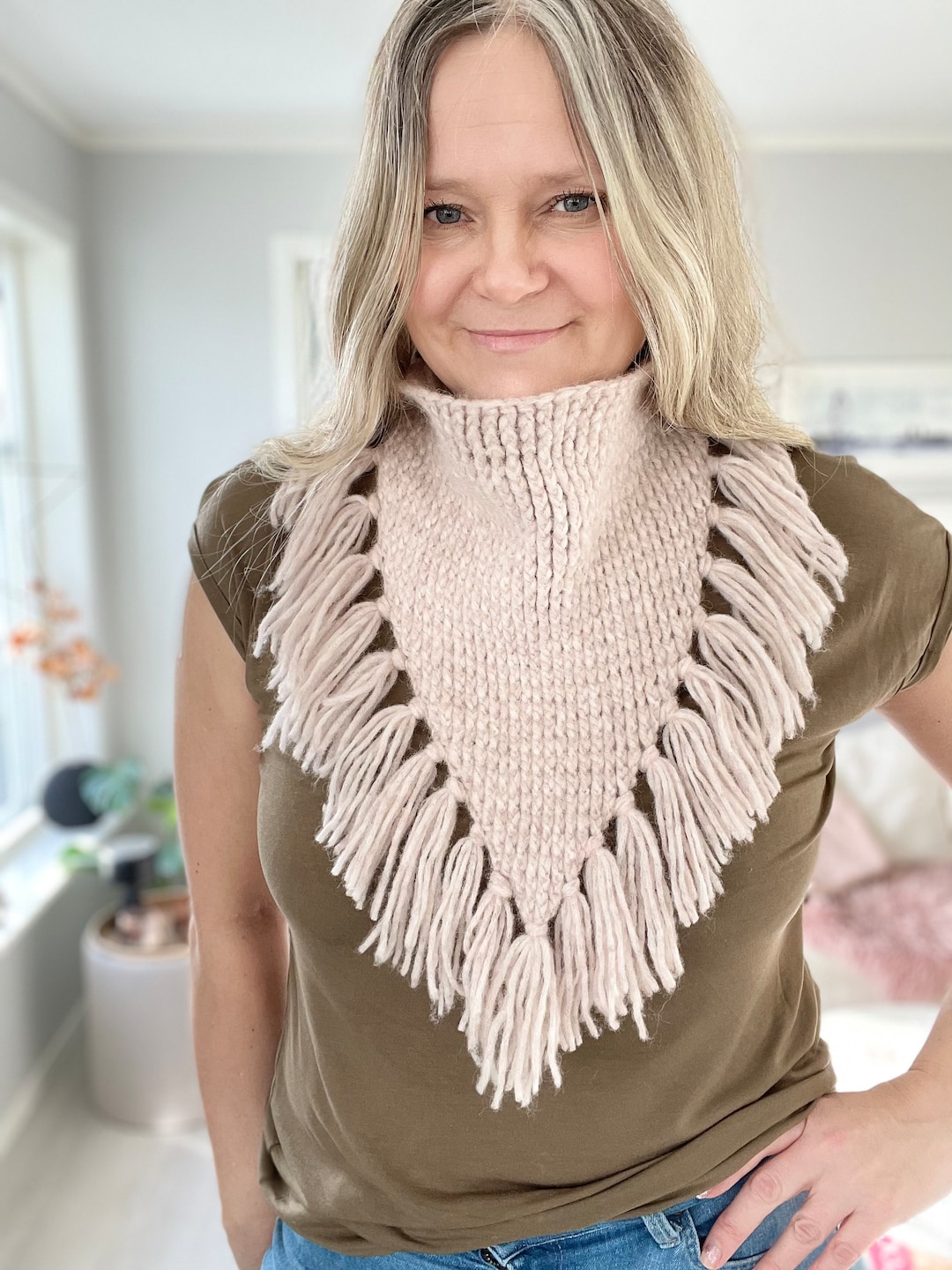 Nora V Scarf Crochet Pattern / Crochet Accessory / Crochet Garment ...