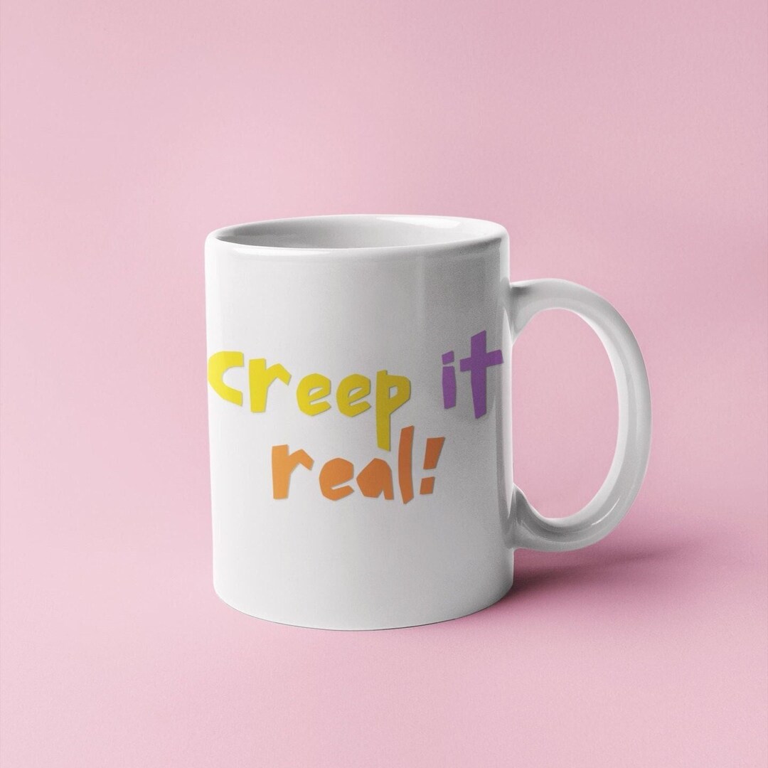 Creep It Real Halloween Coffee Mug: Spooky Fun Gift - Etsy