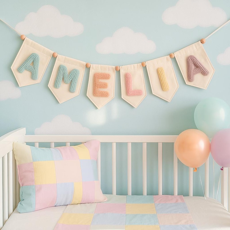 Name Bunting Stars - Etsy