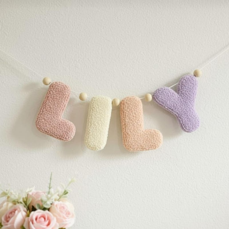 Crochet Flag Name - Etsy